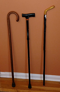 Three Canes – Three Lessons